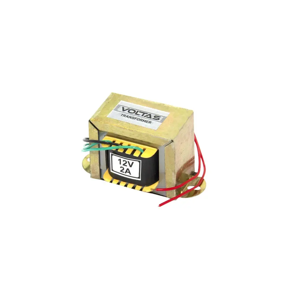 Center-Tapped Step-Down Transformer – 220V to 12V-0-12V, 2A | RoboNest