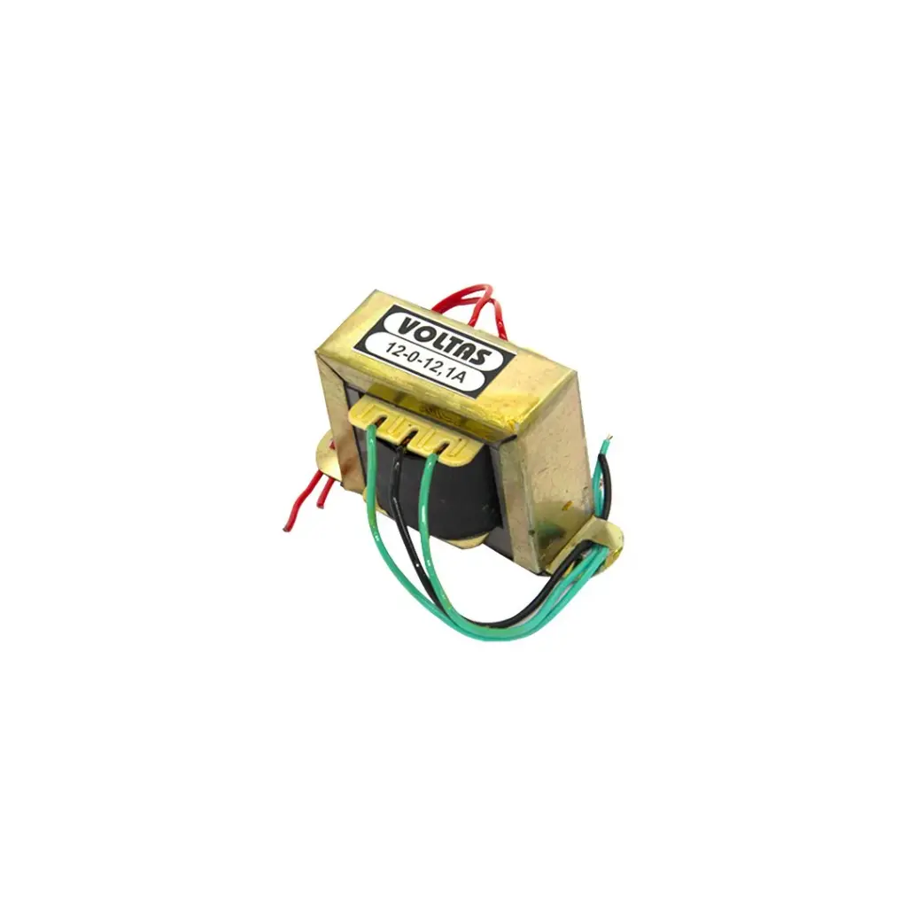 Center-Tapped Step-Down Transformer – 220V to 12V-0-12V, 1A | RoboNest